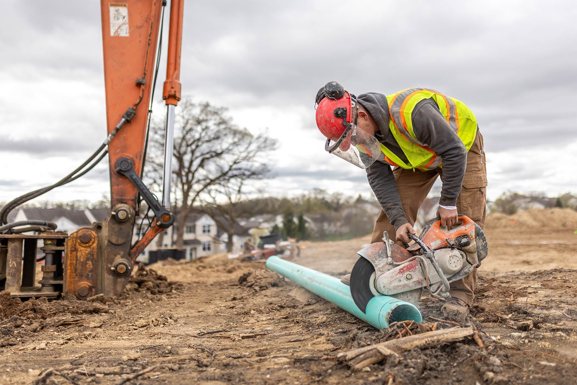 Underground Utilities | Berger Contractors